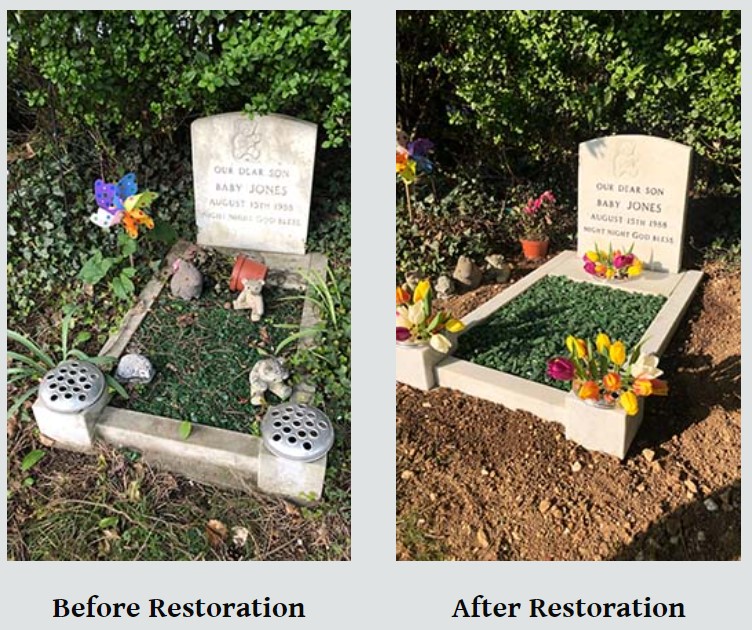 Headstone Restoration, Cleaning and Renovation - Haven Memorials