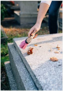 A Comprehensive Guide to Cleaning Headstones and Gravestones - Haven Memorials